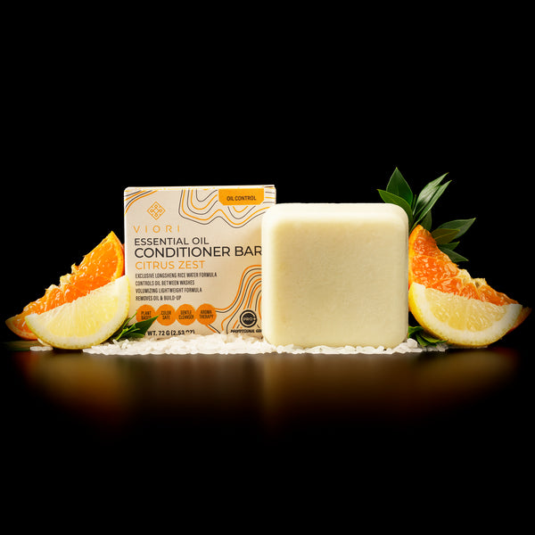 Citrus Zest Essential Oil Conditioner Bar | VIORI