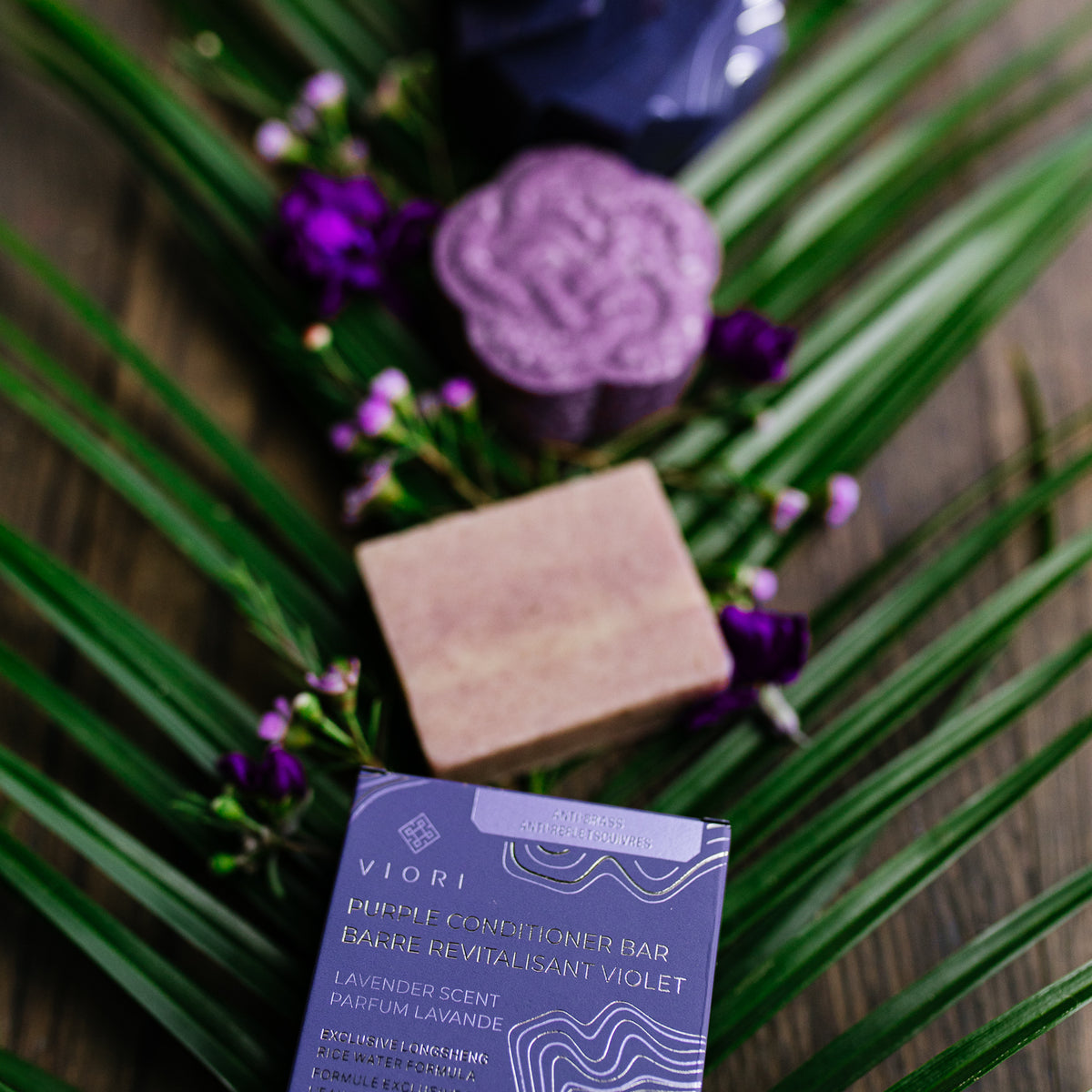 Purple Toning Shampoo Bar – Viori